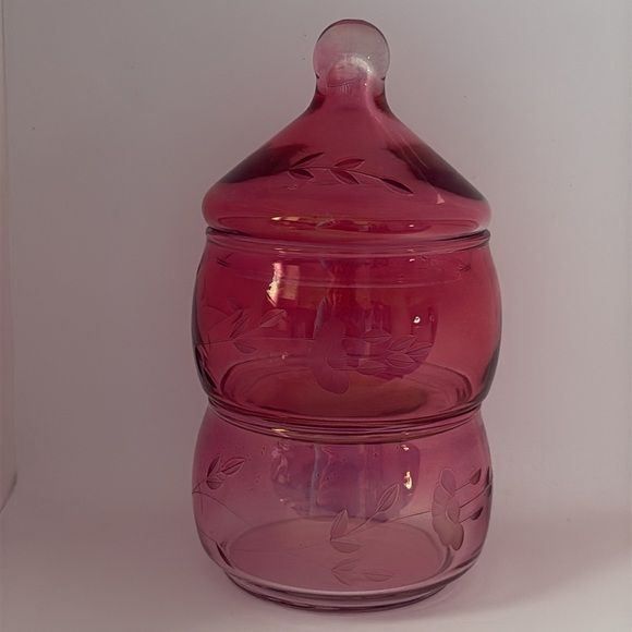 Princess House | Other | Princess House Stackable Cranberry Heritage ...